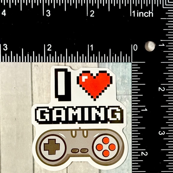 Design | 110 Game Controller Reusable Waterproof Vinyl Sticker Decal ...